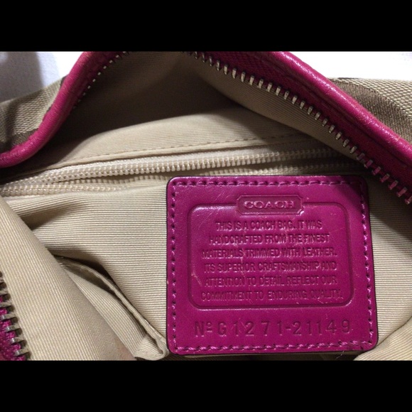 Coach | Bags | Coach G27121149 12 Tall X 13 12 Wide Pink | Poshmark
